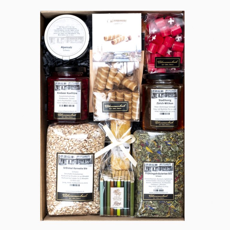 Schweizer Geschenk-Set - schwarzenbach.ch