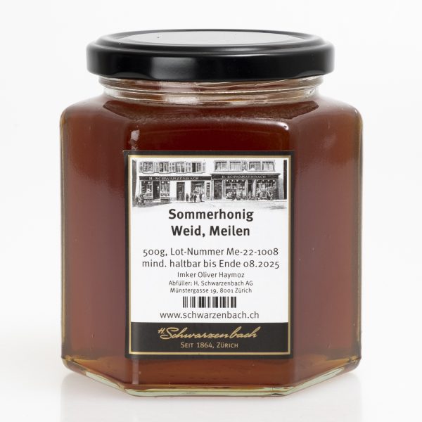 Sommerhonig Weid, Meilen 500g - schwarzenbach.ch