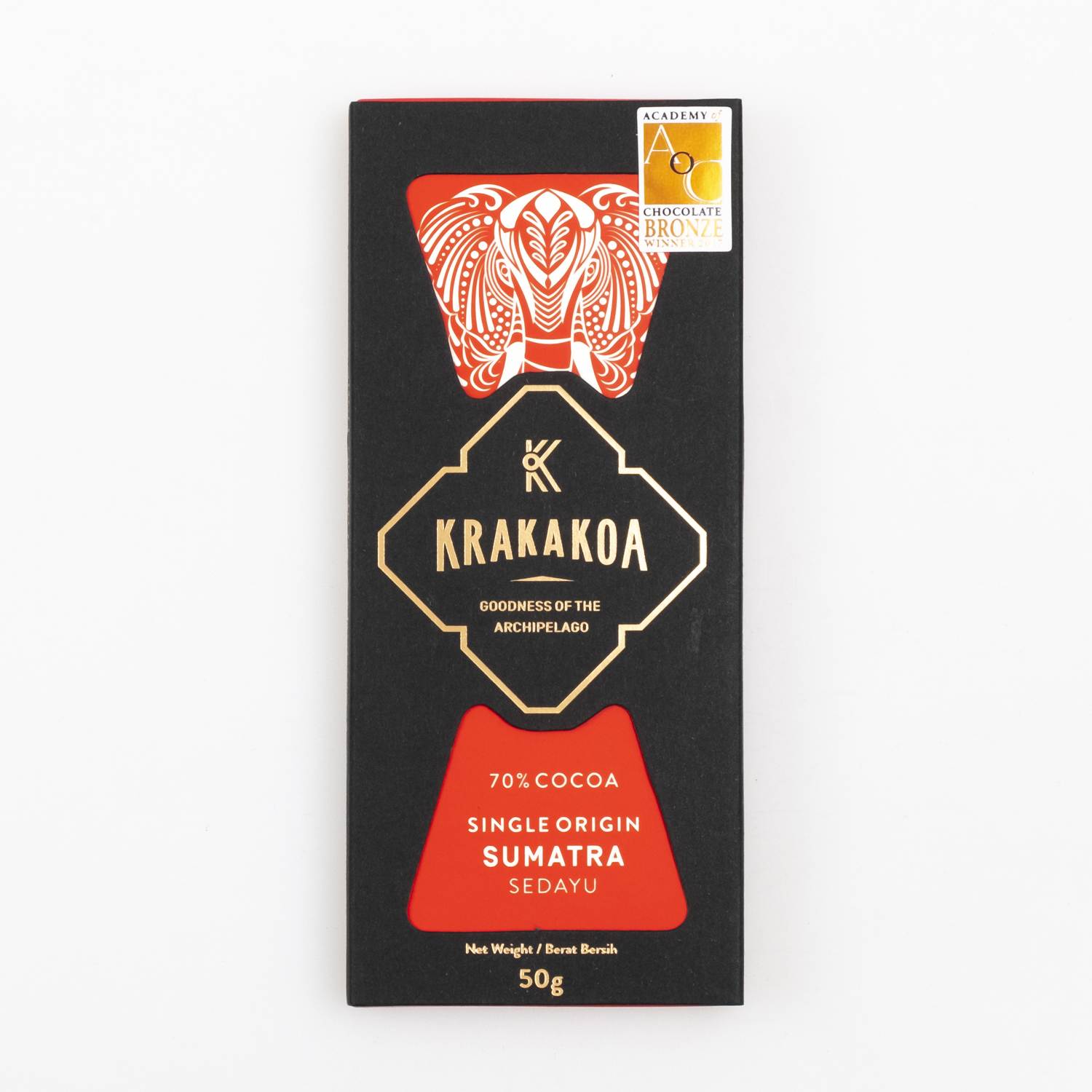 Krakakoa Sedayu Sumatra 70%, 50g - schwarzenbach.ch