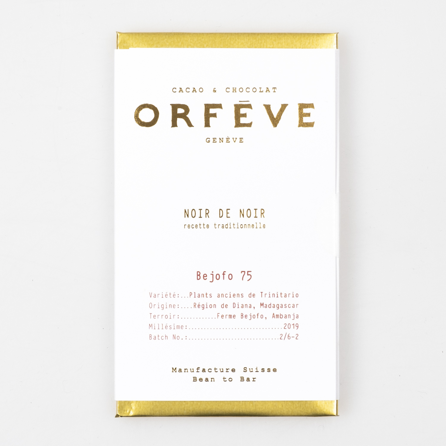 Orfève Madagaskar Bejofo 75%, 70g - schwarzenbach.ch