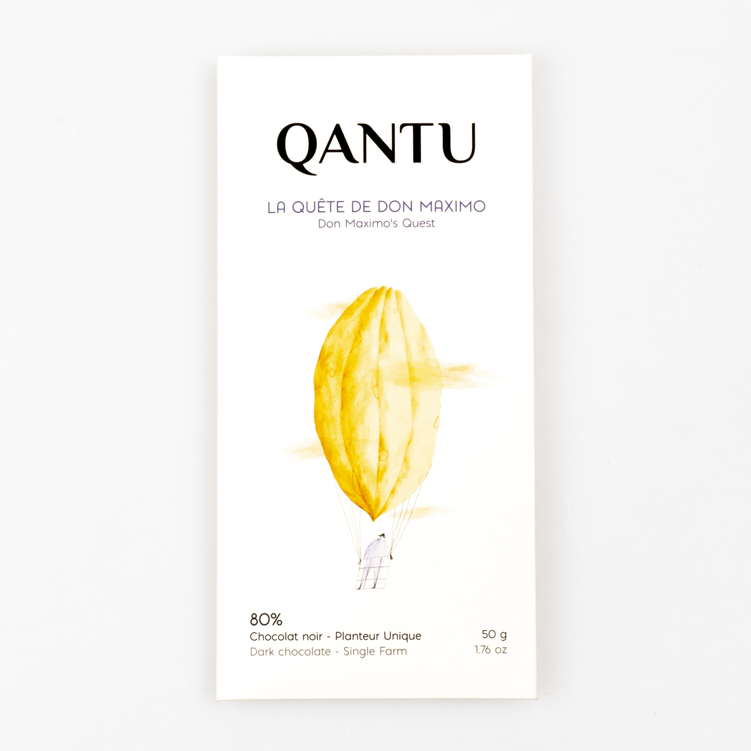 Qantu Peru Don Maximo's Quest 80%, 50g - schwarzenbach.ch