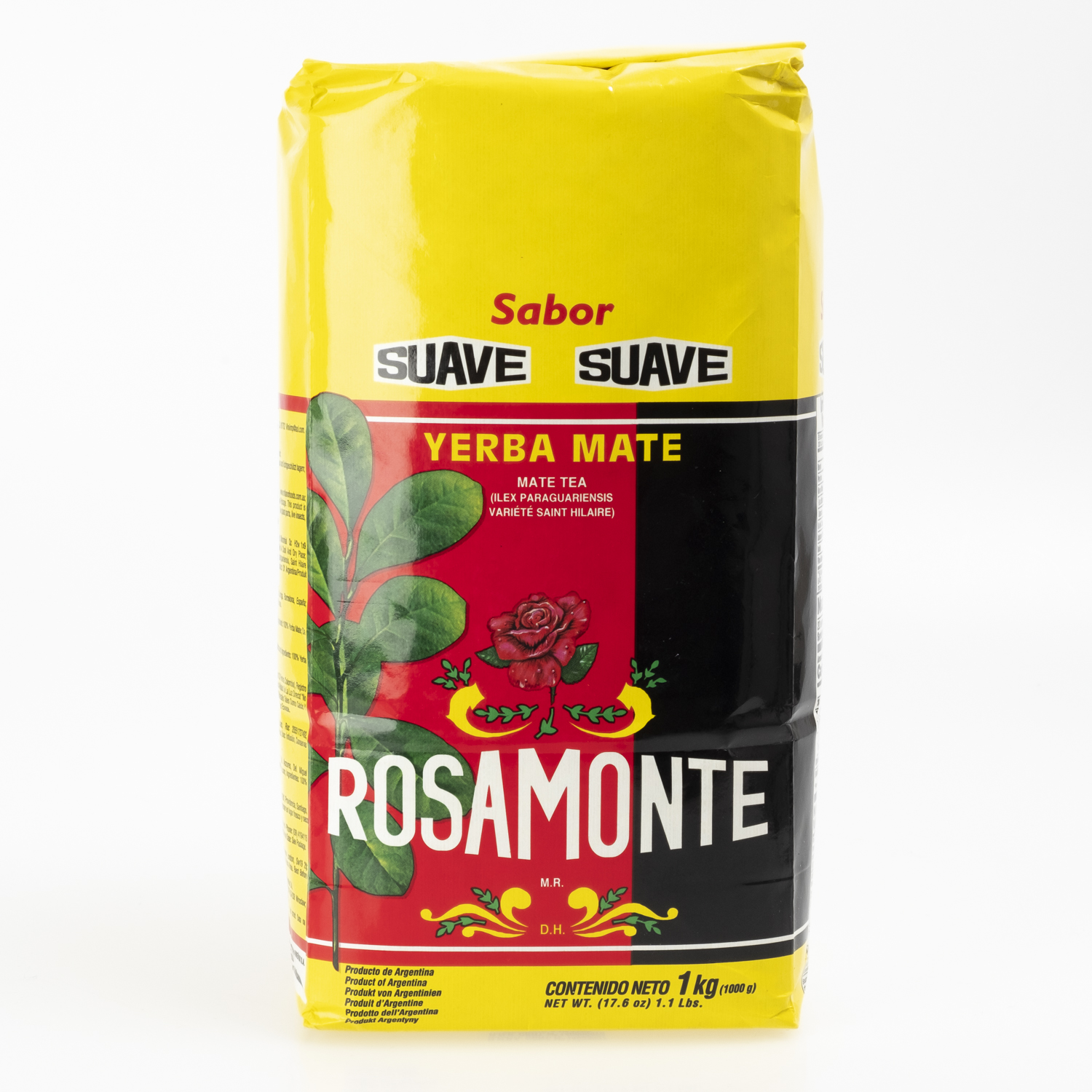 Yerba Mate Rosamonte Suave 1kg - schwarzenbach.ch