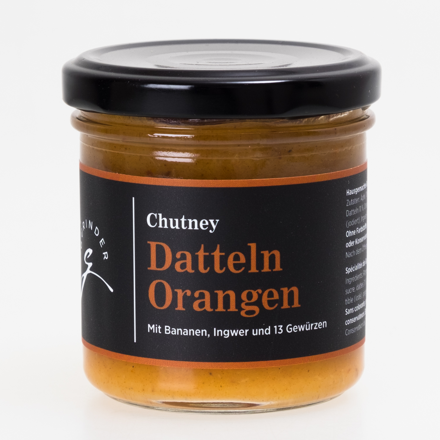Chutney dates orange "Datteln Orange" 160g - schwarzenbach.ch