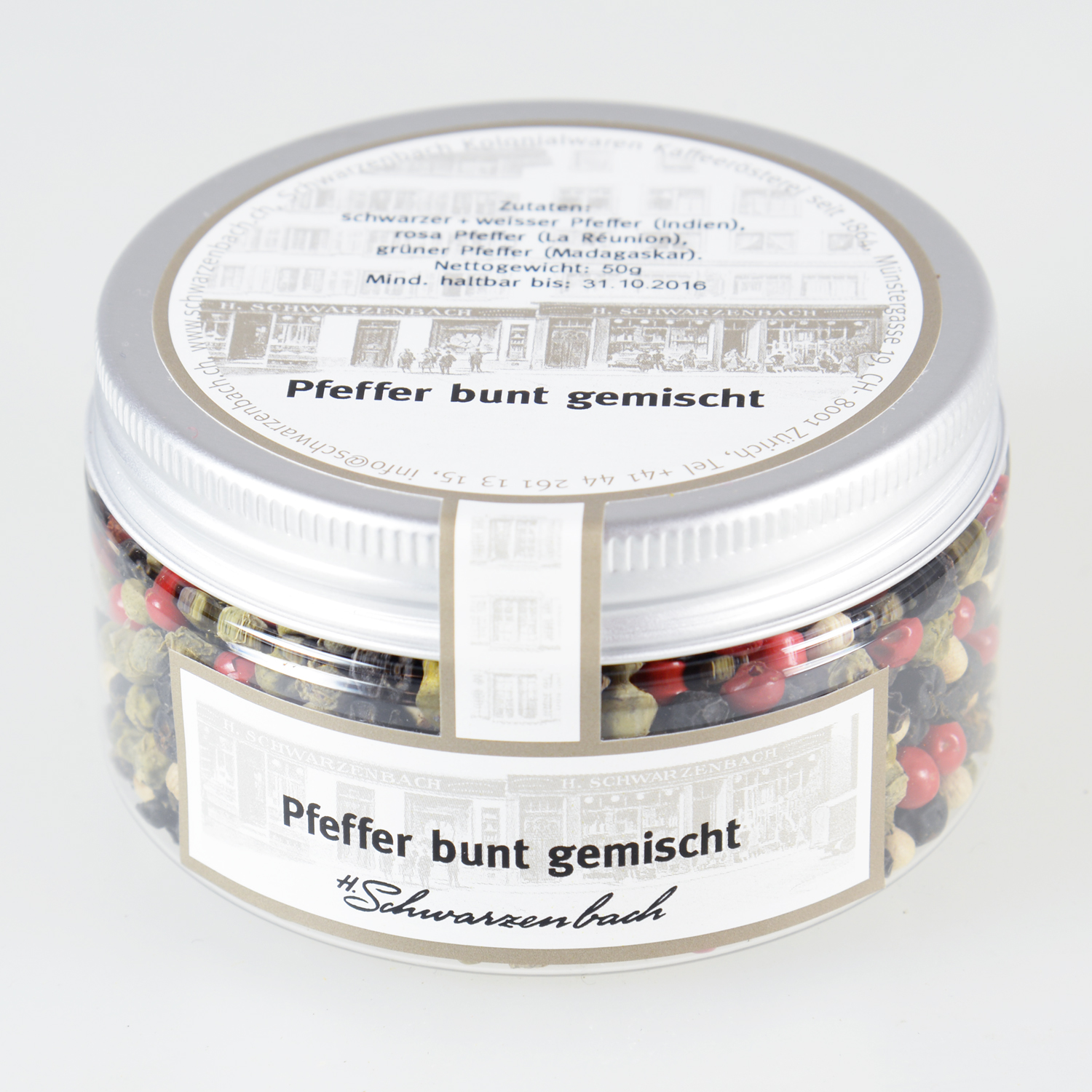 Pfeffer bunt gemischt 50g - schwarzenbach.ch