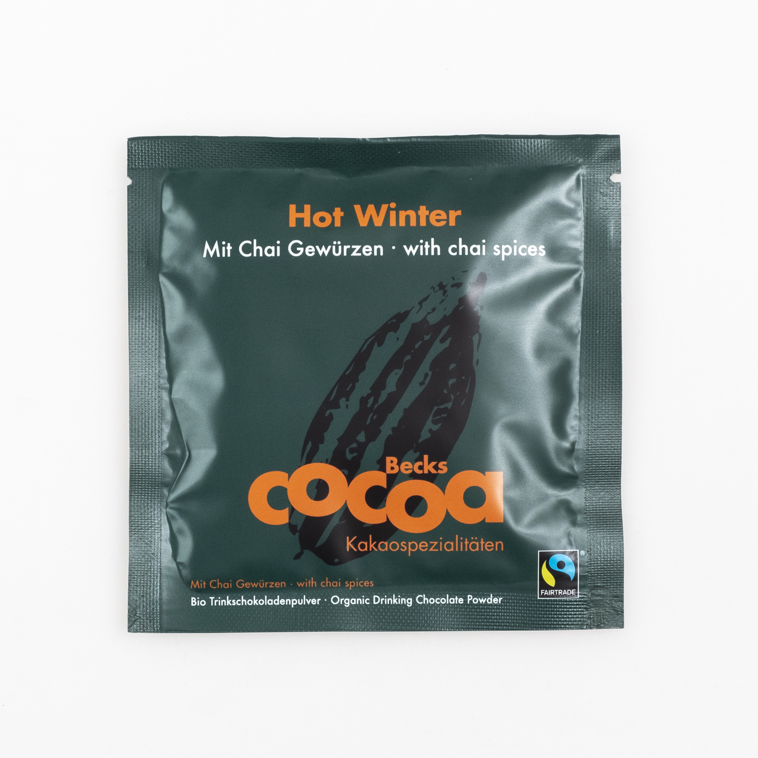 Becks chocolate powder Hot Winter organic 25g bag - schwarzenbach.ch