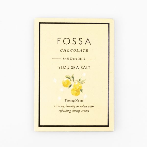 Fossa Yuzu Sea Salt, 50g - schwarzenbach.ch