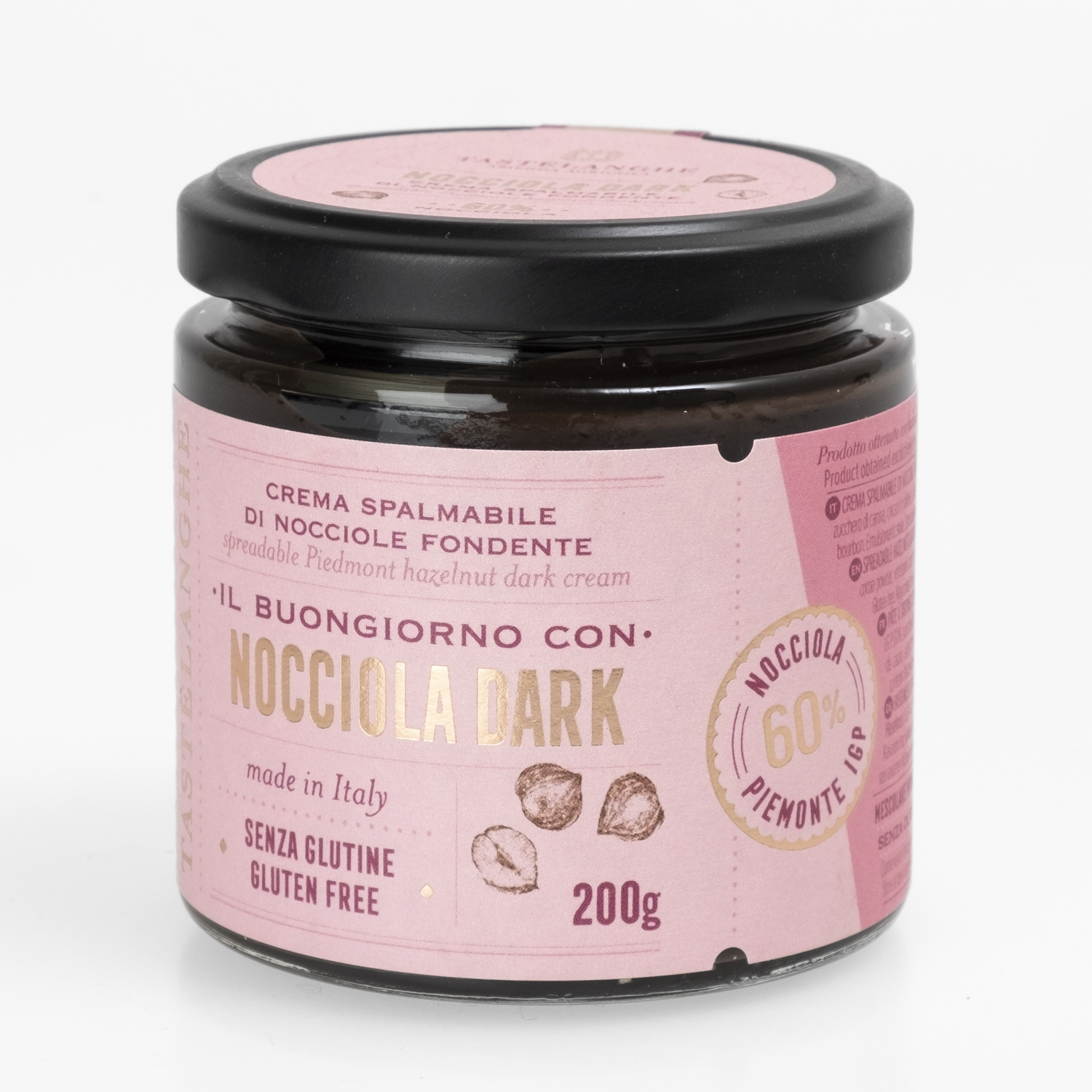 Chocolate cream "Nocciola Dark" 200g - schwarzenbach.ch