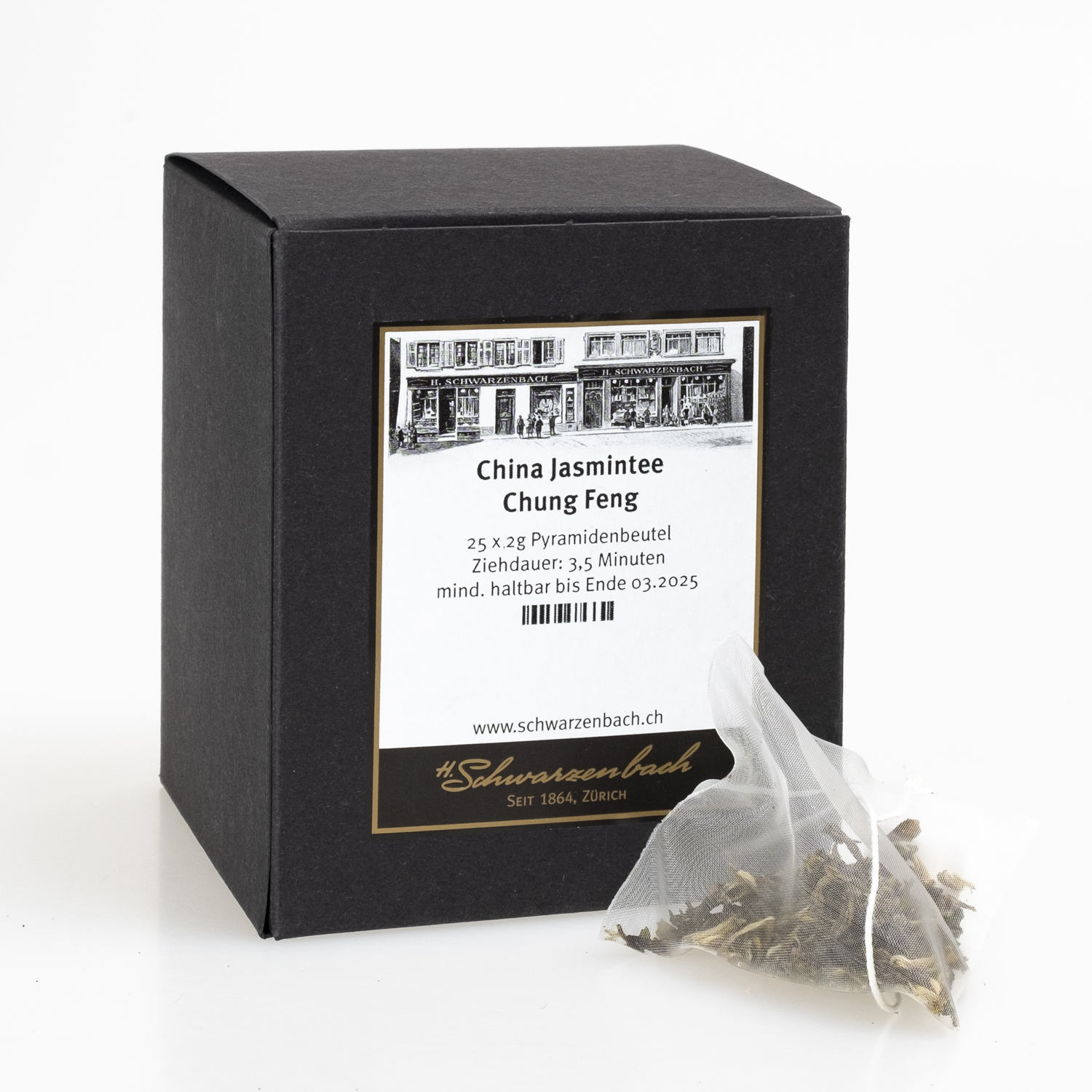 Tea bags China Jasmine, Chung Feng, 25 x 2g - schwarzenbach.ch