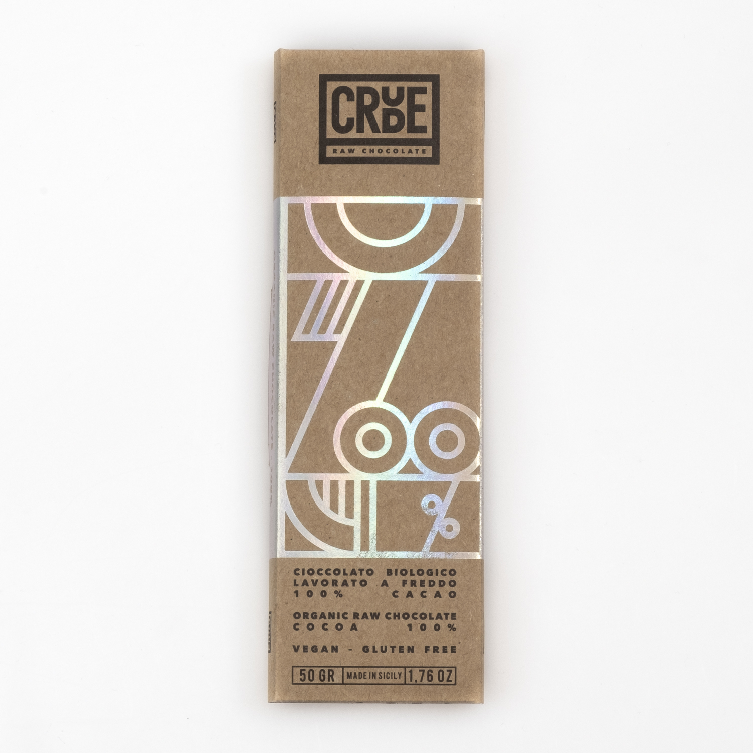 Sabadi Rohschokolade dunkel 100% bio, 50g - schwarzenbach.ch