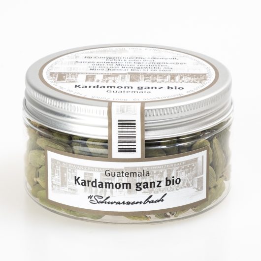 Cardamom whole pods 40g - schwarzenbach.ch
