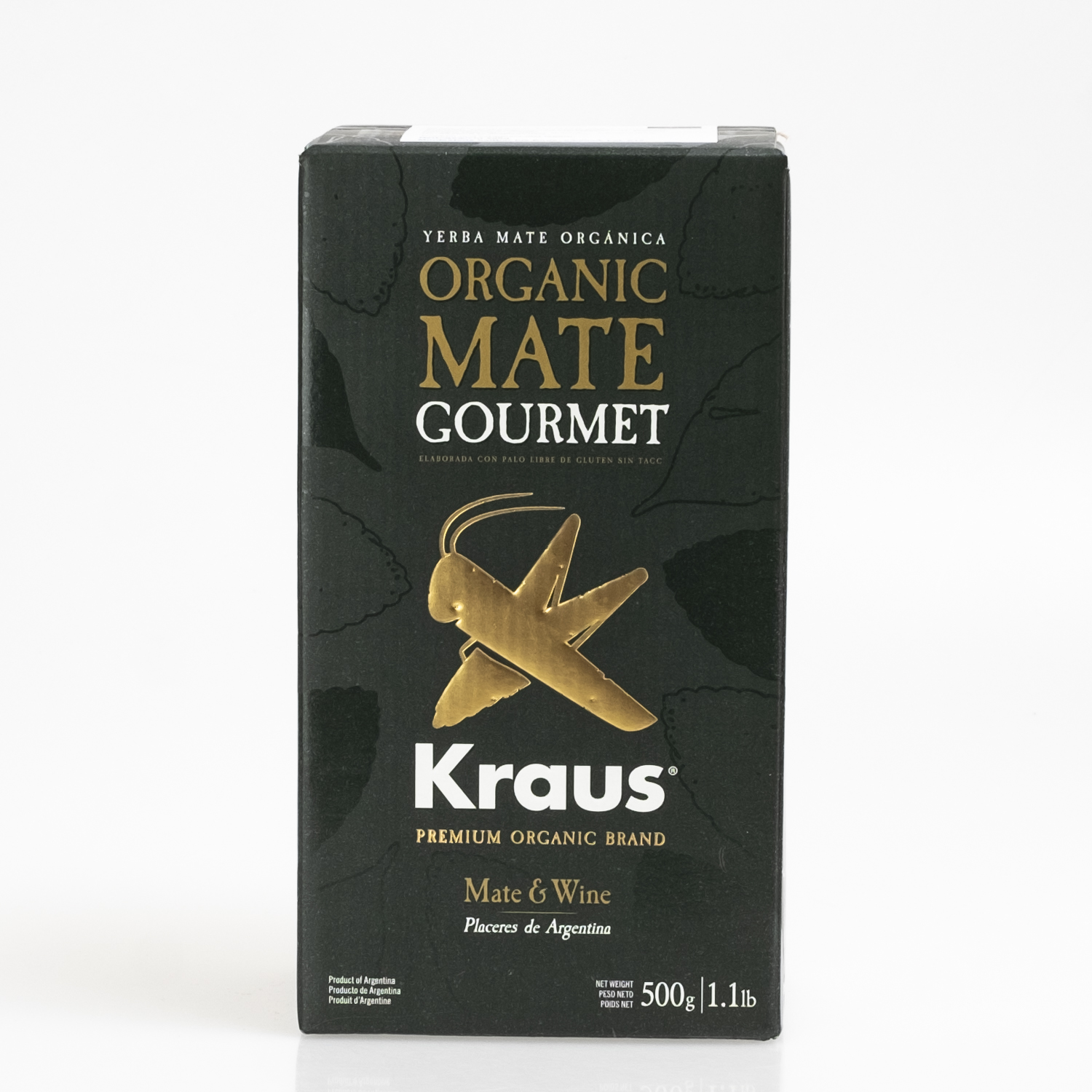 Yerba mate Argentina Kraus Gourmet bio 500g - schwarzenbach.ch