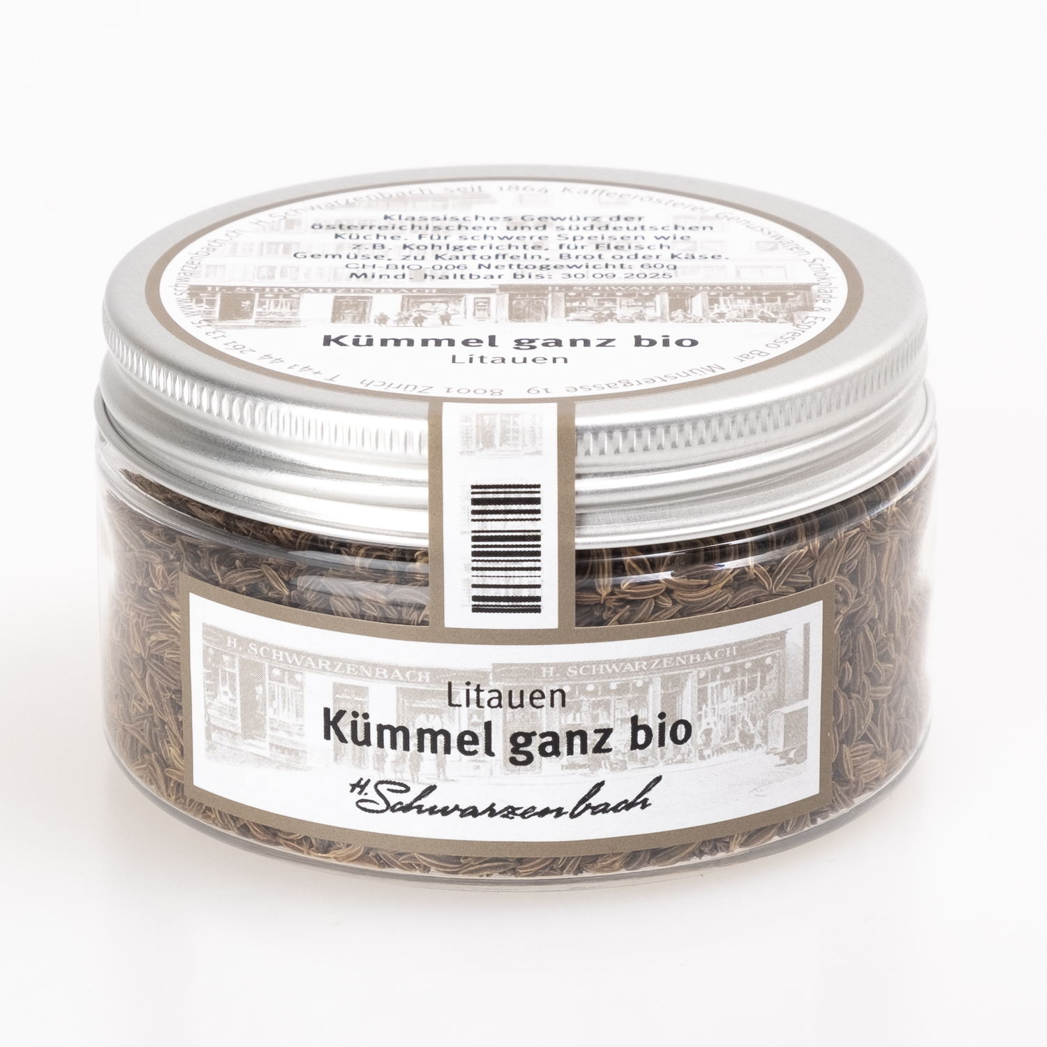 Kümmel ganz bio 60g - schwarzenbach.ch