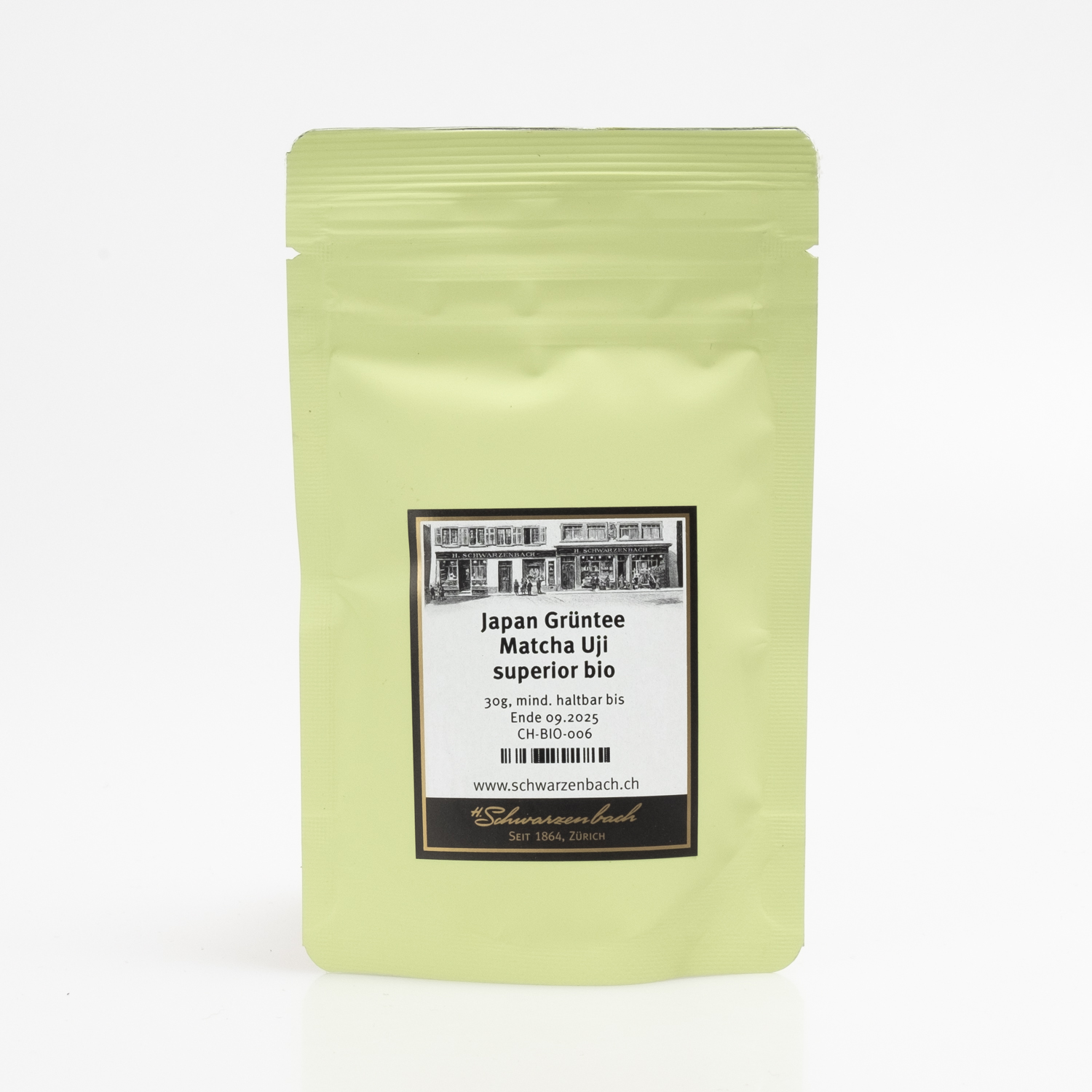 Japan green tea, Matcha Uji superior bio 30g - schwarzenbach.ch