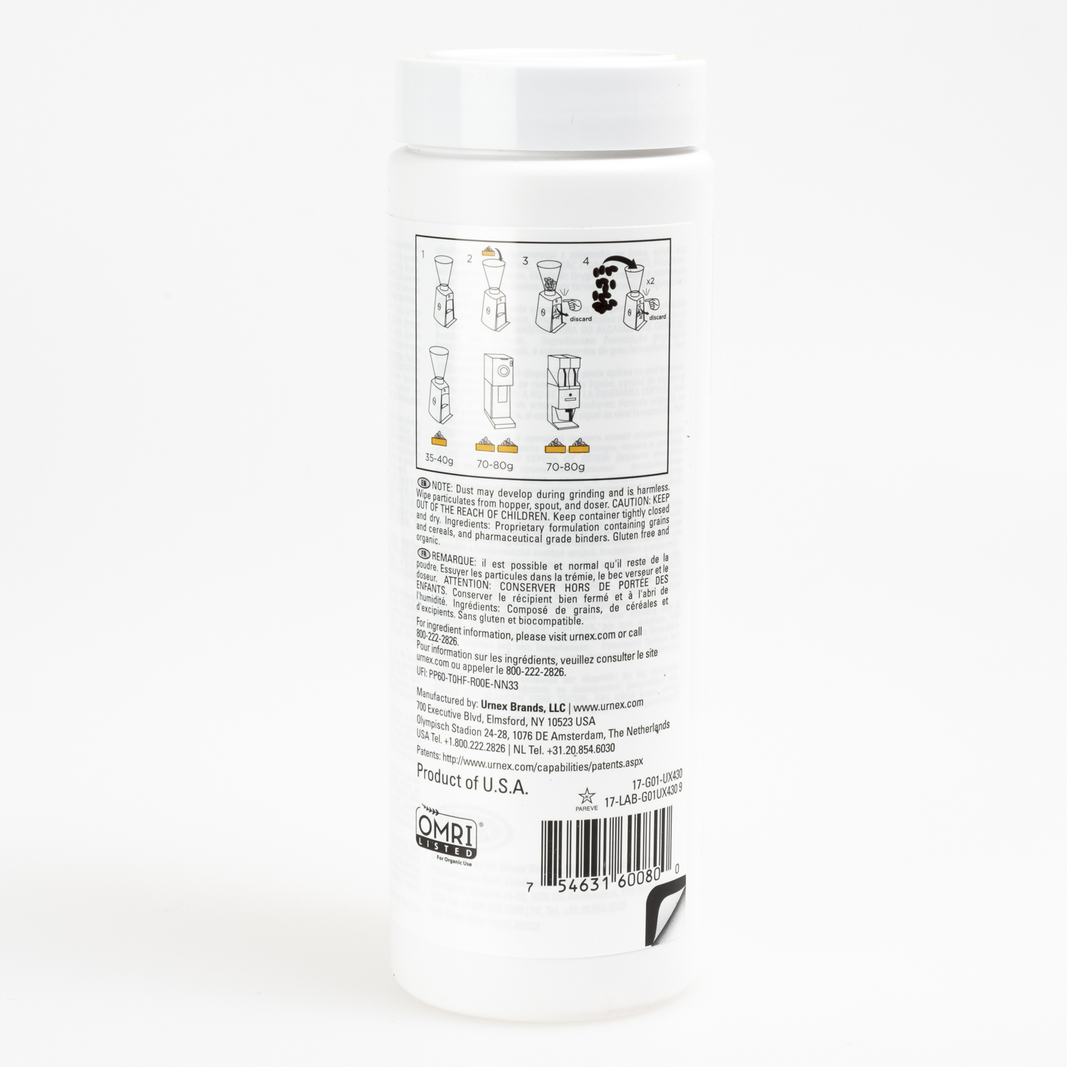 Cleaning tablets for Grindz coffee grinders - schwarzenbach.ch