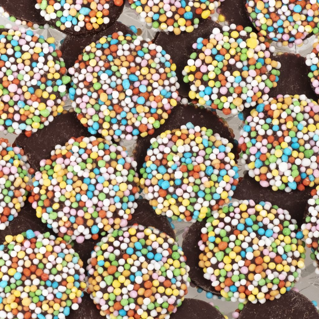 Nonpareille-Batzen gemischt 100g - schwarzenbach.ch