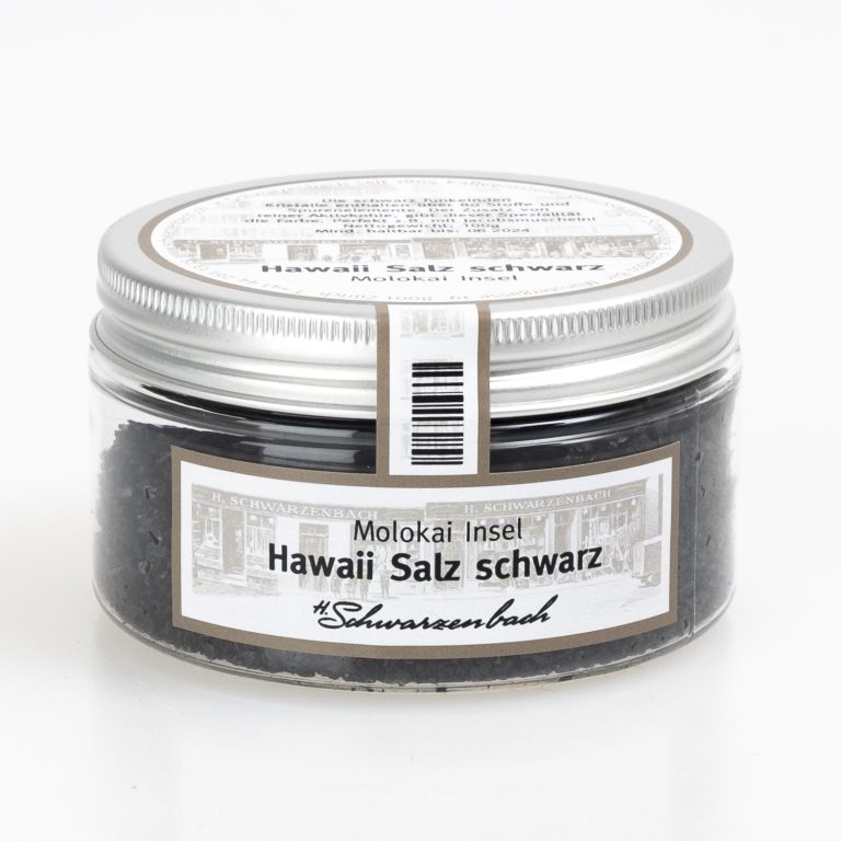 Hawaii Salz schwarz 100g - schwarzenbach.ch